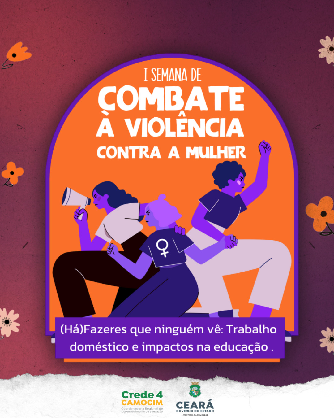 I Semana de Combate à Violência Contra a Mulher - Coordenadoria ...
